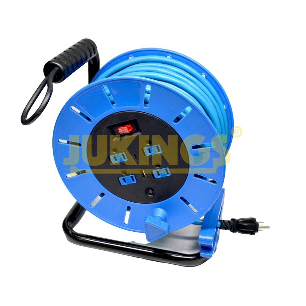 Outdoor 13A 125V Power Extension Cord Four 5-15R USB-A Type-C Outlet ...